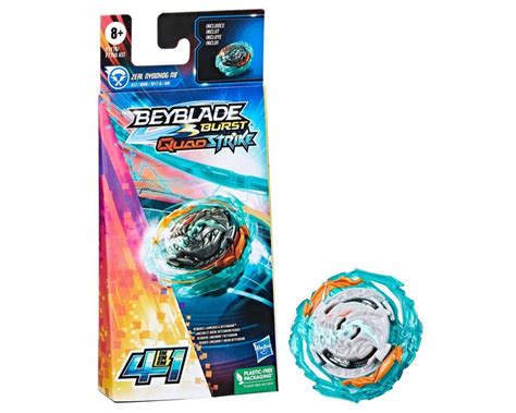 Hasbro Beyblade Burst Quadstrike Zeal Nyddhog N Single Pack Picked At