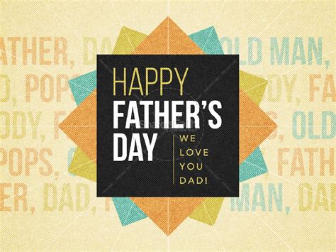 Happy Father S Day Love Church PowerPoint Clover Media