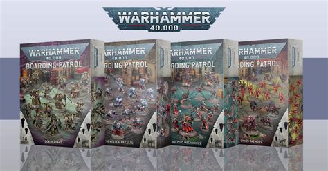 New Warhammer 40K Boarding Patrol Sets Arrive On March 11