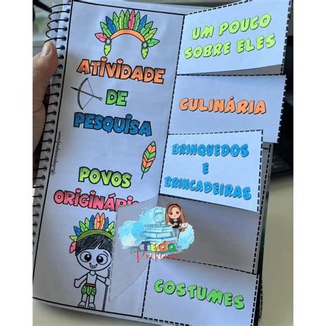 Atividade de Pesquisa Povos Originários Loja Tudo Para o Professor