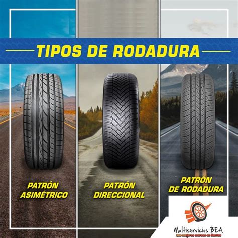 Tipos De Bandas De Rodadura En Los Neum Ticos Mantenimiento De