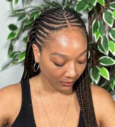 30 Stylish Protective Ghana Braids To Try In 2024 Hair Adviser