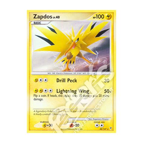 048 147 Zapdos Rara ENG MINT Federicstore