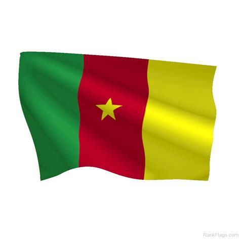National Flag Of Cameroon RankFlags Collection Of Flags