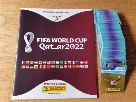 FIFA WM 2022 World Cup Qatar Panini Complete Sticker Set All 670