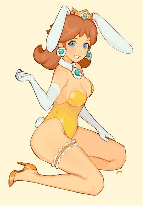 Princess Daisy Mario Drawn By Jivke Danbooru