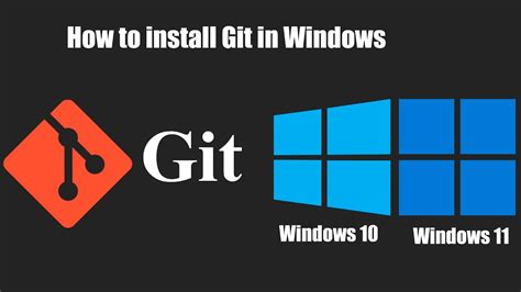 How To Install Git In Windows Youtube
