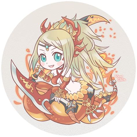 Echidna Puzzle Dragons Drawn By Yummiclaire Danbooru