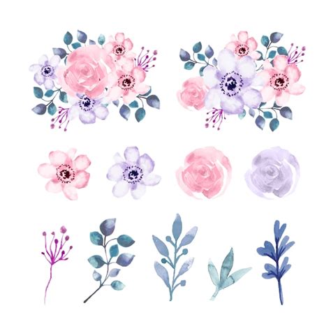 Recopilación imagen 200 acuarela flores png Abzlocal mx
