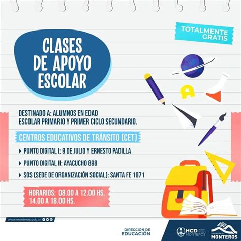 Tres Lugares Para Clases De Apoyo Gratuitas Monterizos