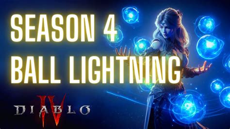 Diablo Ball Lightning Sorc Theorycraft Build Guide Season Youtube