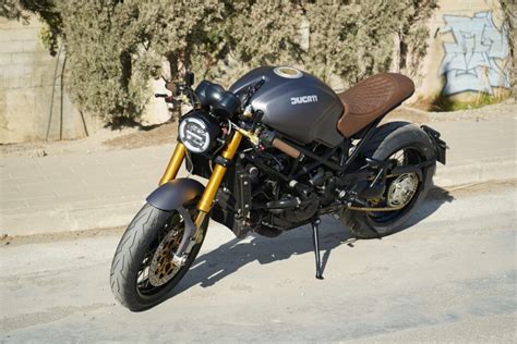MALAGA MONSTER Ducati S4R By Lord Drake Kustoms Pipeburn