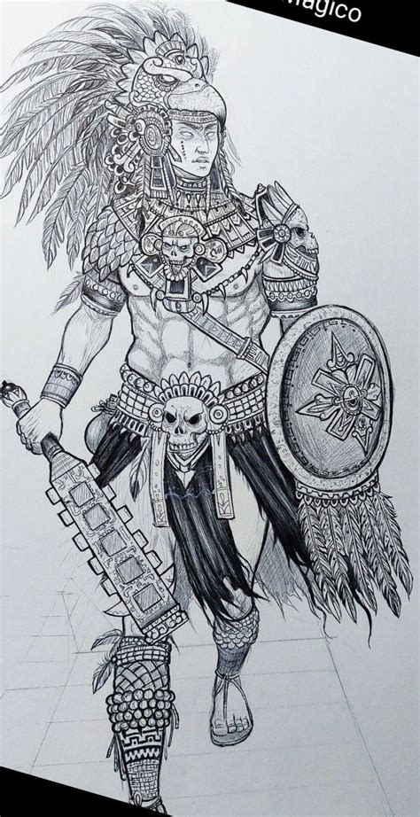 Pin De Cristian Marquez En Tattos En Figuras Aztecas Imagenes