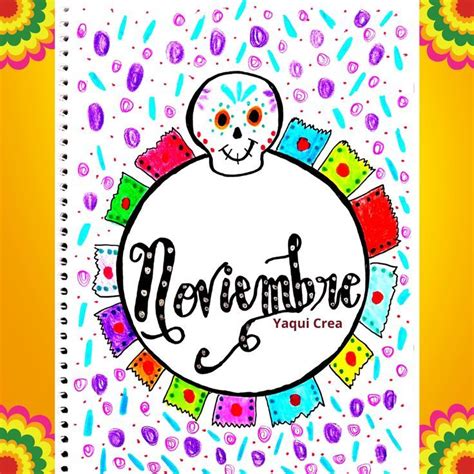 PORTADA NOVIEMBRE inspirada en las Catrinas Portada del Día de