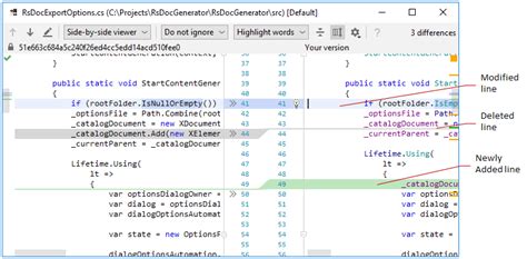 Comparing Files Folders And Text Sources Help IntelliJ IDEA
