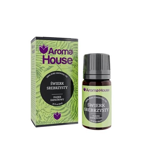 AROMA HOUSR OLEJEK ZAPACHOWY DO KOMINKA ŚWIERK SREBRZYSTY 71284