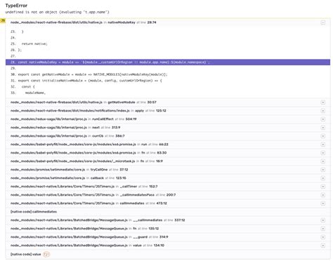 🔥 Typeerror Nativemodulekeyreact Native Firebasedistutilsnative Undefined Is Not An Object