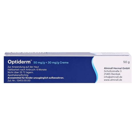 Optiderm Creme G G Online Kaufen Docmorris