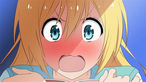 Online Crop Hd Wallpaper Anime Anime Girls Blonde Blue Eyes Blushing Hair Ornament