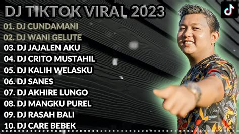 10 LAGU REMIX VIRAL TIKTOK 2023 DJ CUNDAMANI X WANI GELUTE FULL
