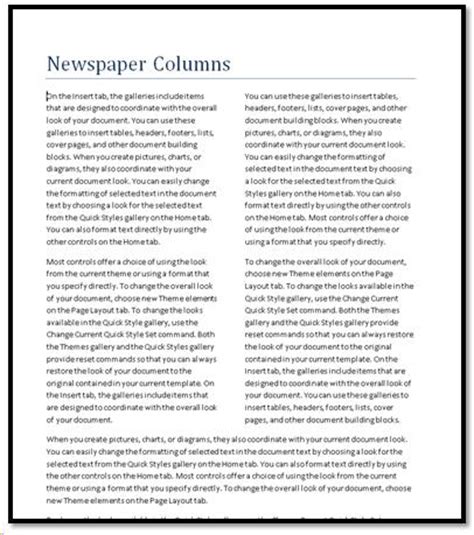Break Html Content Into Newspaper Like Columns Using Pure Css Amit