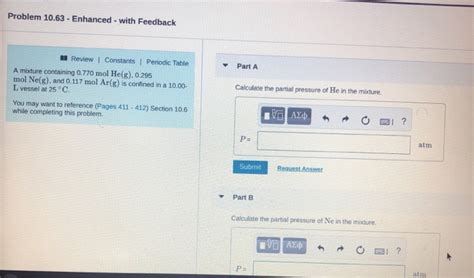 Solved Problem 10 63 Enhanced With Feedback Review I Chegg