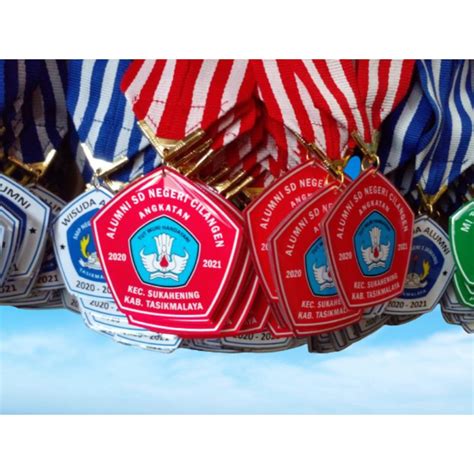 Jual Uv Print Medali Custom Medali Wisuda Medali Graduation