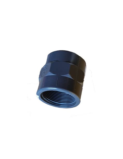 Manguito PVC Rosca Hembra 40mm Y Lado Para Encolar 40mm