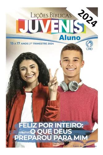 Revista Juvenis Aluno A Anos Ebd Li Es B Blicas Cpad Mercadolivre