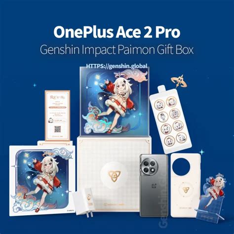 Genshin Impact Paimon X OnePlus Ace 2 Pro Phone ACGN Merch Shop