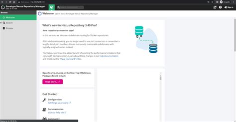 deploy sonatype nexus repository oss v3 on docker container devops tricks