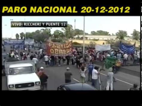 PARO CGT CTA 20 11 2012 Corte En Autopista Ricchieri YouTube