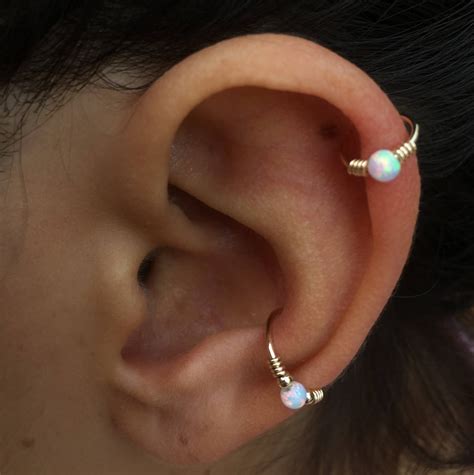 Conch Earring Conch Piercing Conch Hoop Conch Piercing Etsy Uk