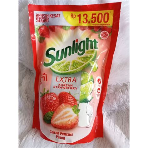 Jual Sunlight Korean Strawberry Ml Shopee Indonesia