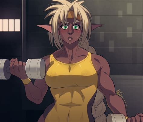 Rule 34 1girls Aisha Clanclan Blush Brown Lips Cat Ears Catgirl Dark Skinned Female Dark Skin