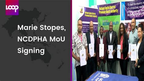 Marie Stopes NCDPHA MoU Signing YouTube