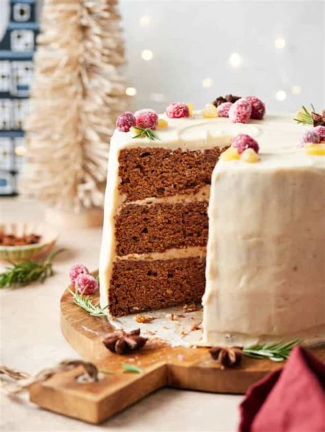 Gingerbread Layer Cake With Cream Cheese Frosting Baked Ambrosia