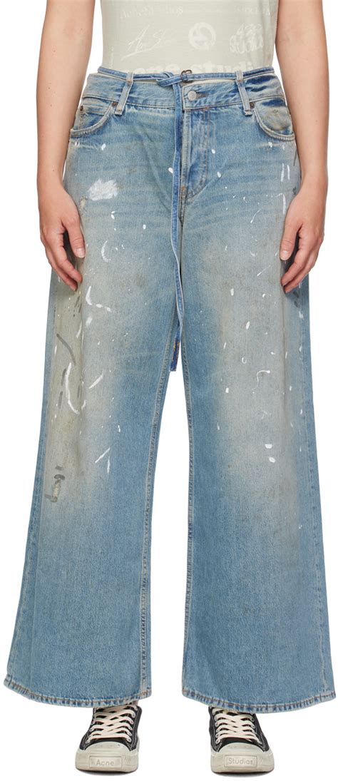 Acne Studios Jean 2004 Bleu SSENSE France