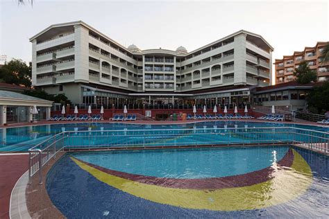 Hotel aus vone der Garten Seher Kumköy Star Resort Spa Side