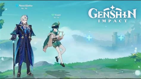 Venti Y Neuvillette En El Abismo 11 Fontaine Genshin Impact YouTube