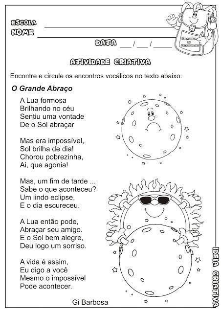 Lipitipi Atividades E Projetos Fundamental I Atividade Texto E 95d