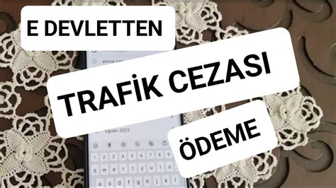 E DEVLETTEN TRAFİK CEZASI ÖDEME İNTERAKTİF VERGİ DAİRESİNDEN TRAFİK
