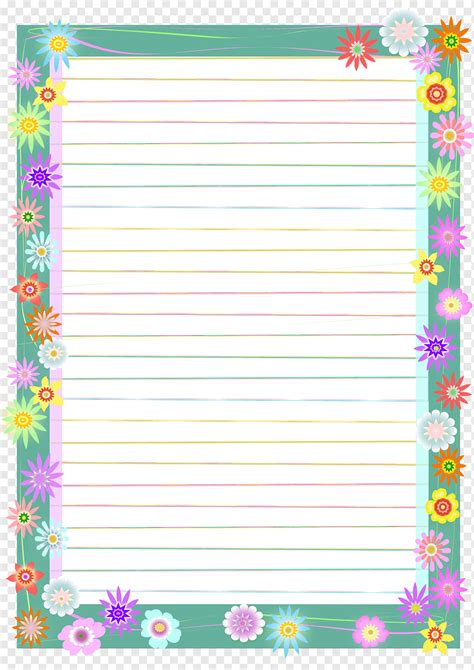 Flower Border Designs For A4 Size Paper Home Alqu