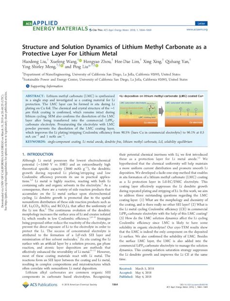 PDF Structure And Solution Dynamics Of Lithium Methyl Liugroup