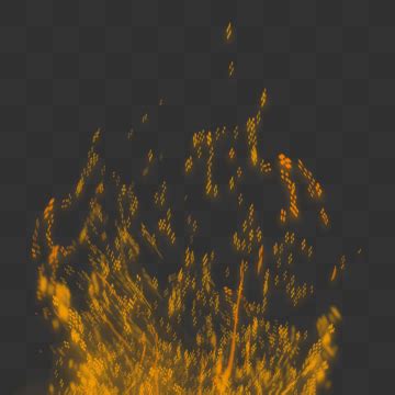 Flying Fire Particles Transparent Clipart Free Psd Fire Particles