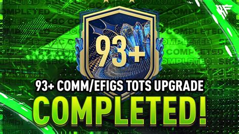 Comm Efigs Tots Upgrade Sbc Completed Tips Cheap Method Fifa