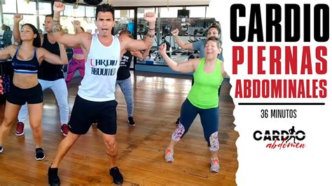 Rutina De Cardio Piernas Y Abdominales En Casa YouTube