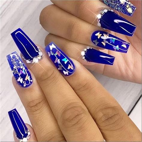 E T T K Blue Manicure Trends T Ideas Dom T The