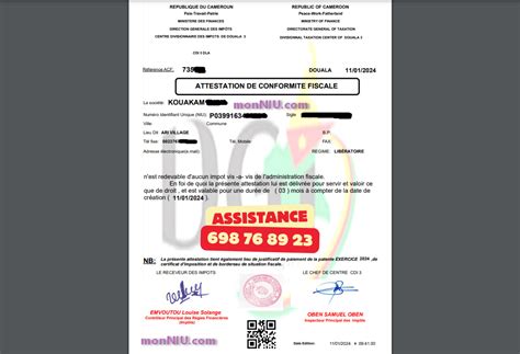 Comment obtenir une attestation de conformité fiscale au CMR