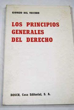 Comprar Los Principios Generales Del Derecho De Del Vecchio Giorgio